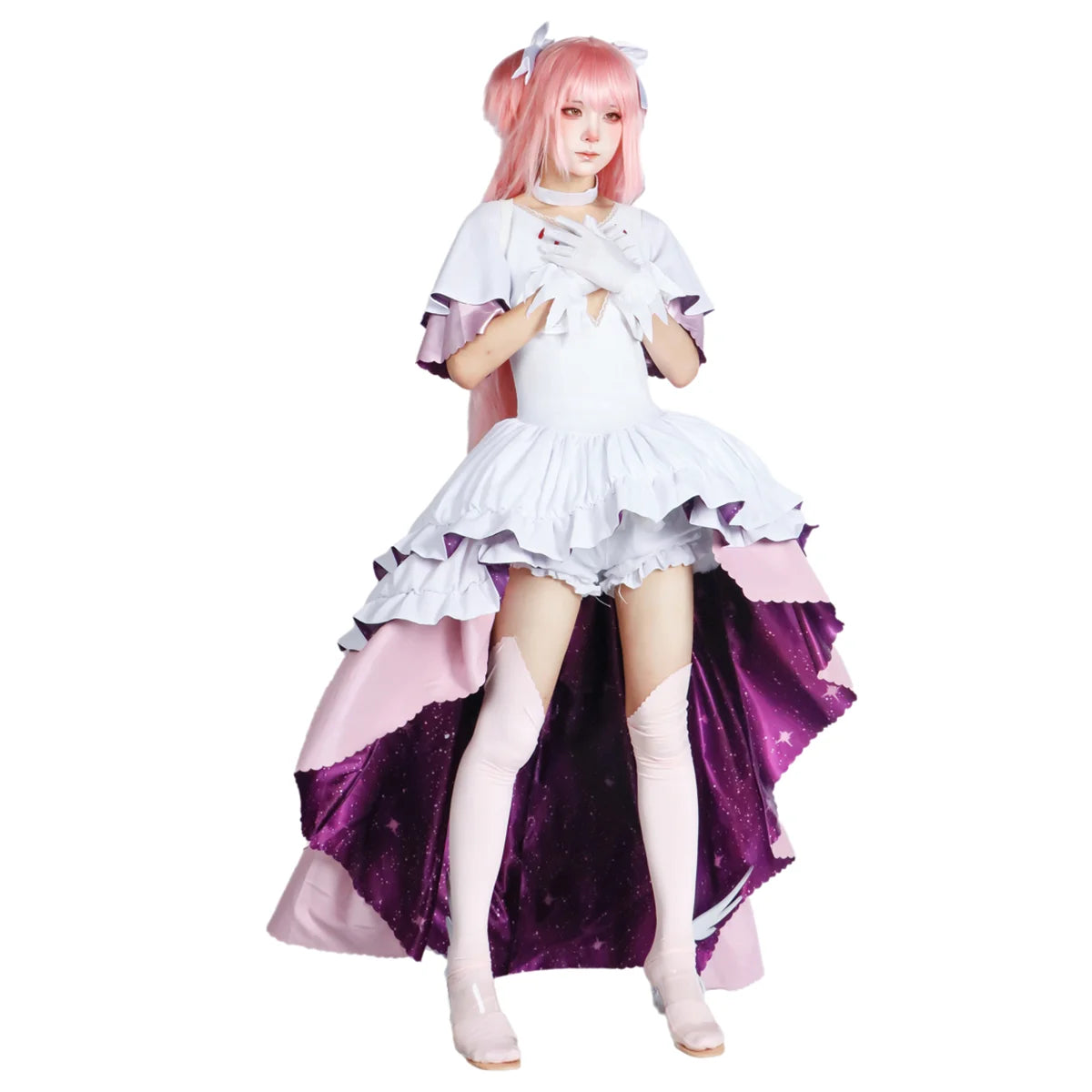 Puellala Magigi Madokaka Magicaca Kanameme Madokaka Golden Cosplay Cos ...