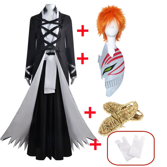 Anime Bleaches Costume Kurosakiki Ichigogo Cosplay Thousand-Years Bloo ...