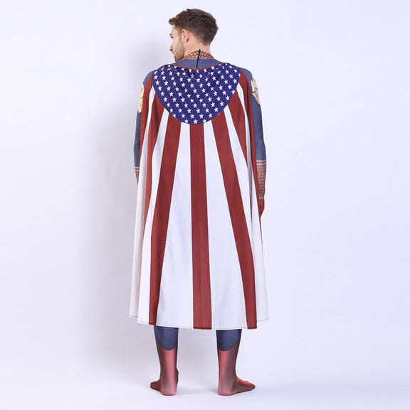 The Boys Cosplay 3D Spandex Zentai Costume Suit Adult Kid The Seven a ...