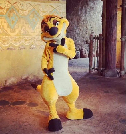 The Lion and a King Timonon Mascot Costume Adult Cartoon Character Out ...