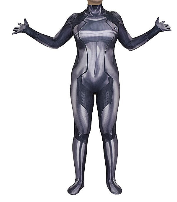 Adults Kids Samusus Aranan Cosplay Costume Zero Suit Zentai Suit Game ...