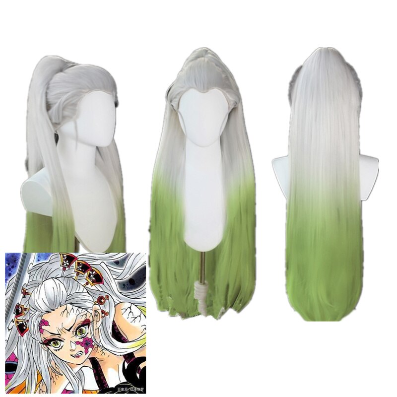 Anime Demons S Slayers and Kimetsusu Yaibaba Cosplay Wig Dakiki Women ...