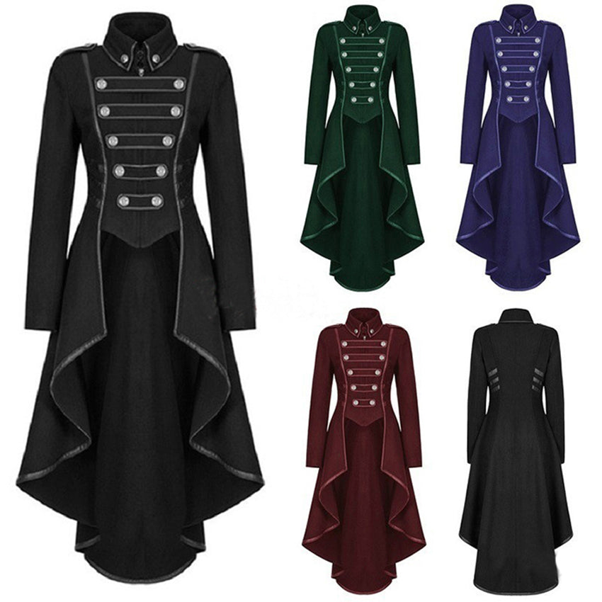 Middle Ages Steam Punk Style Female Pirates Halloween Cosplay Costumes ...